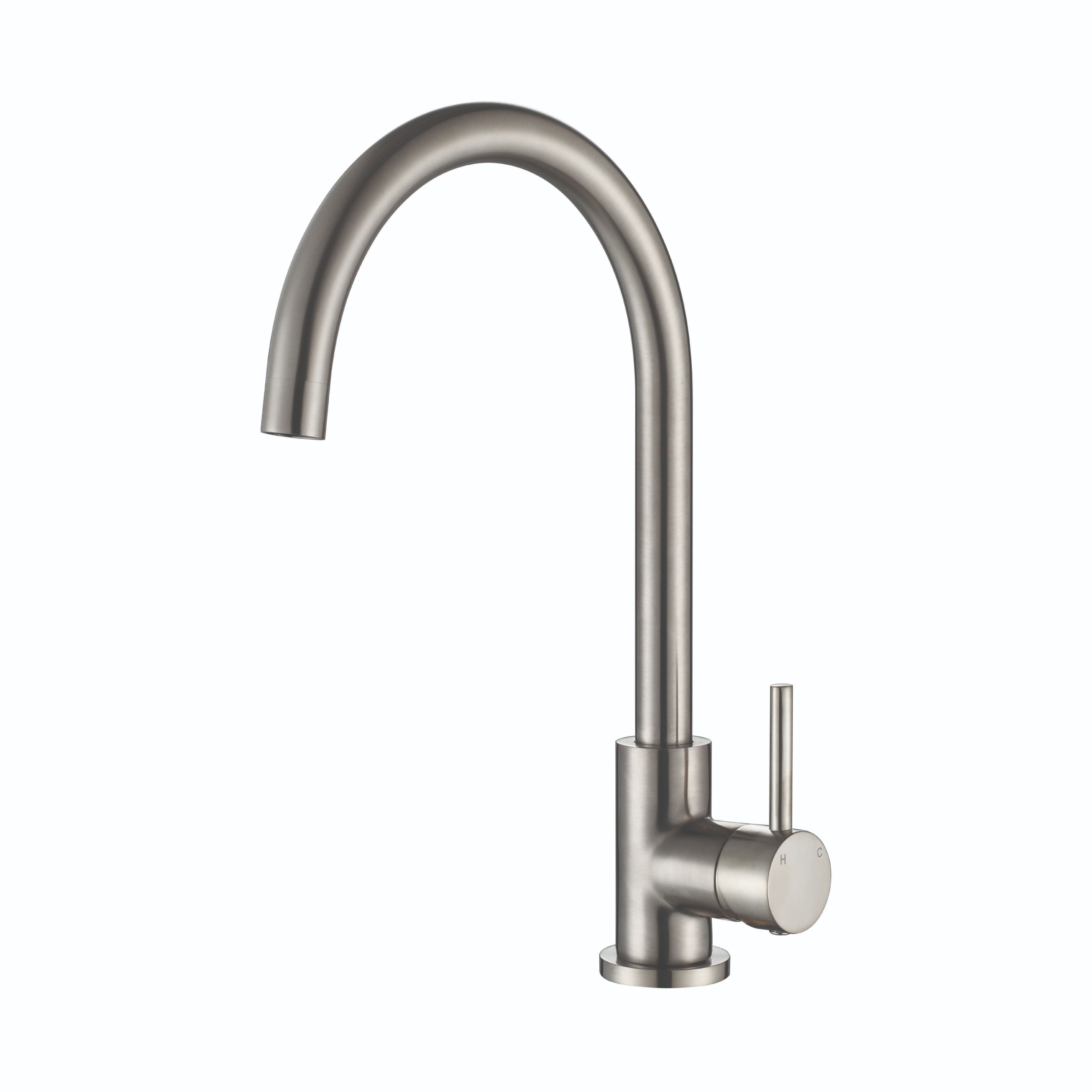 Essence Brushed Nickel Kitchen/Laundry Mixer : EBN-70K | Tigar Bathrooms
